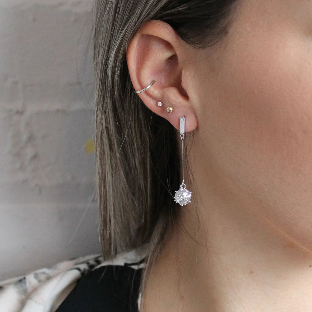 Renaissance Crystal Drop Earring – Paramount DaySpa Salon Boutique