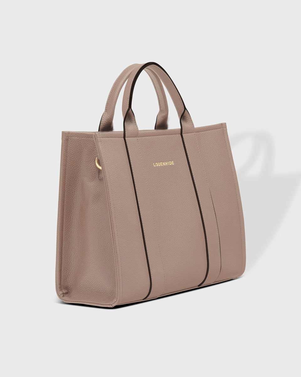 Louenhide Manhattan Tote in Coffee – Paramount DaySpa Salon Boutique