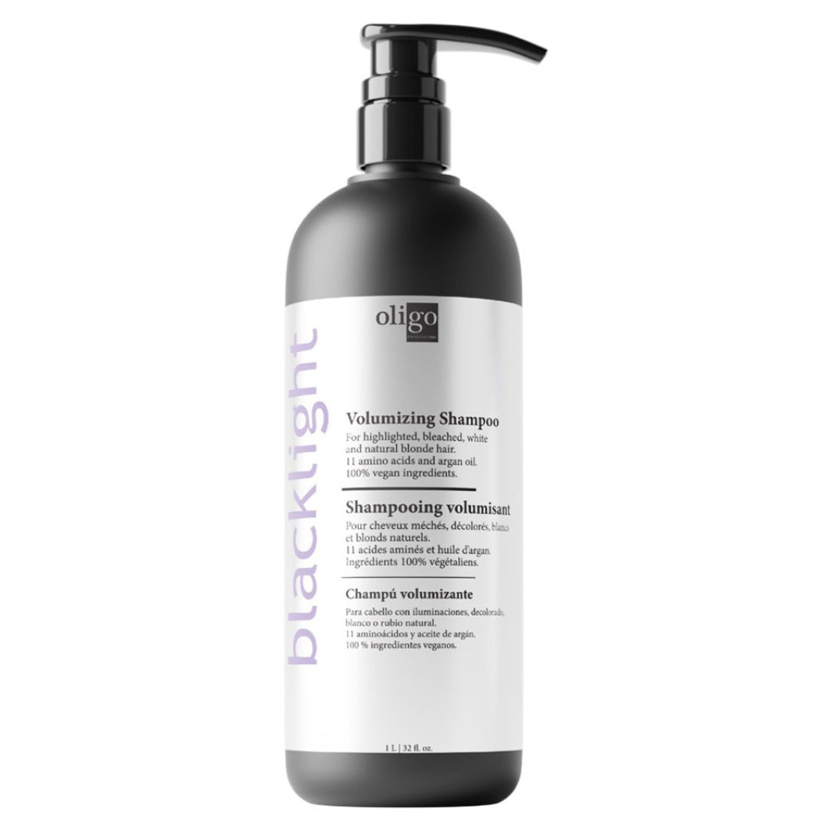Oligo Blacklight Volumizing Shampoo – Paramount DaySpa Salon Boutique